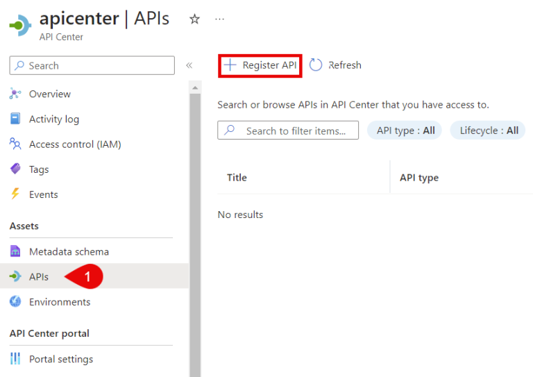New Azure API Center Portal – Azure Cloud Tech Blog